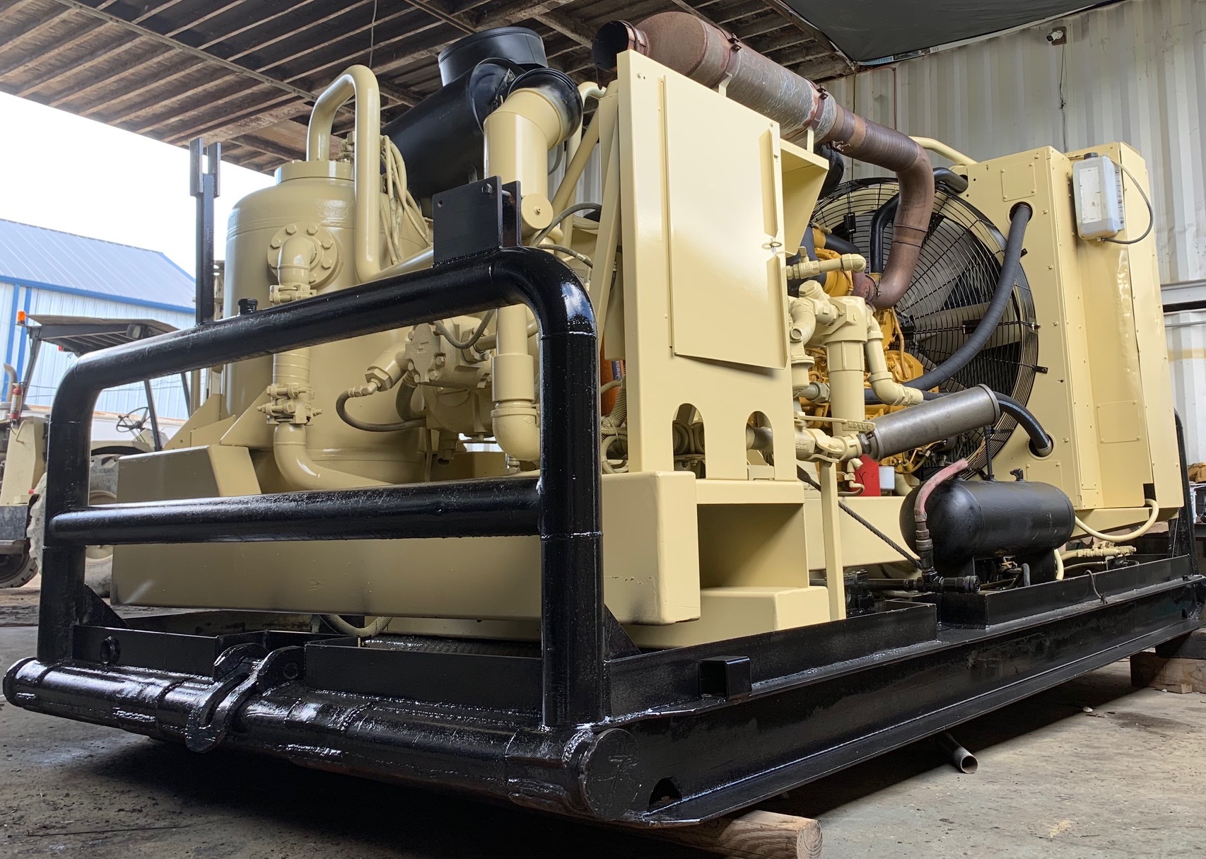 Used Ingersoll-Rand 1170/350 Diesel Air Compressor 1170 391548UIRC97