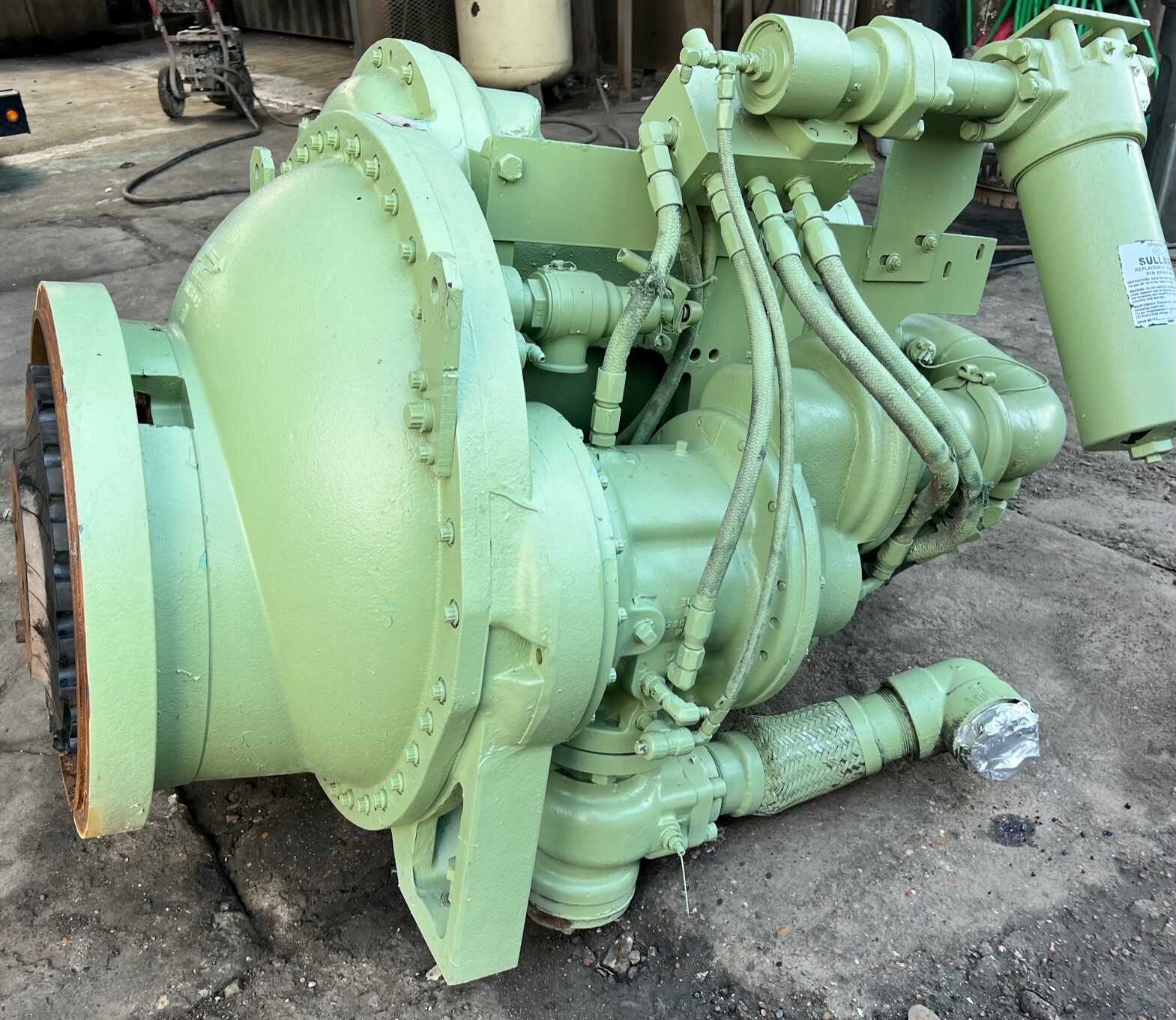 Used Sullair 1350/350 Air Compressor End 1350 006-04002476