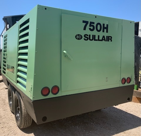 Used Sullair 750H Diesel Air Compressor 750 004-139360