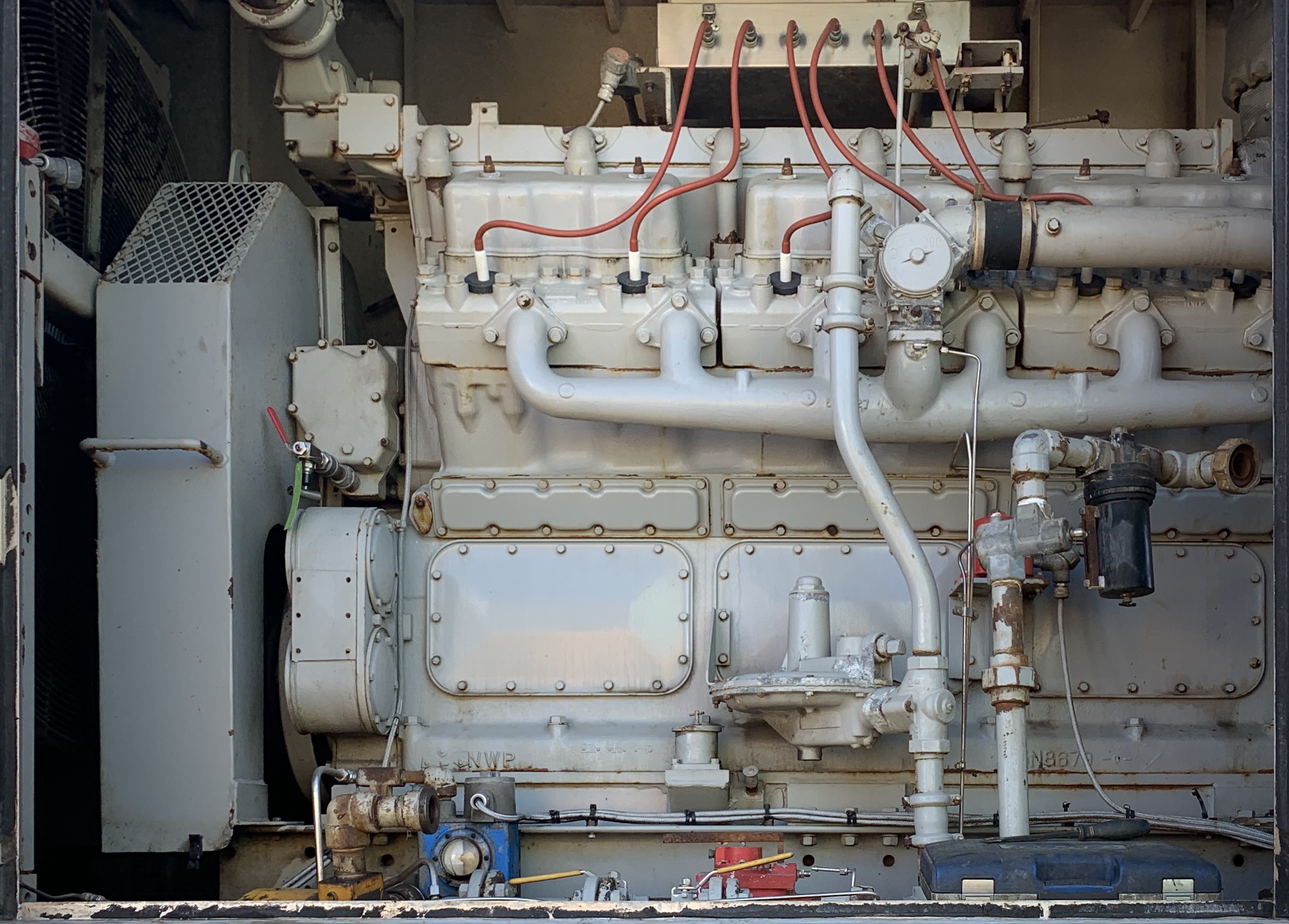 Used Caterpillar G398NA Gas Engine 73B02121