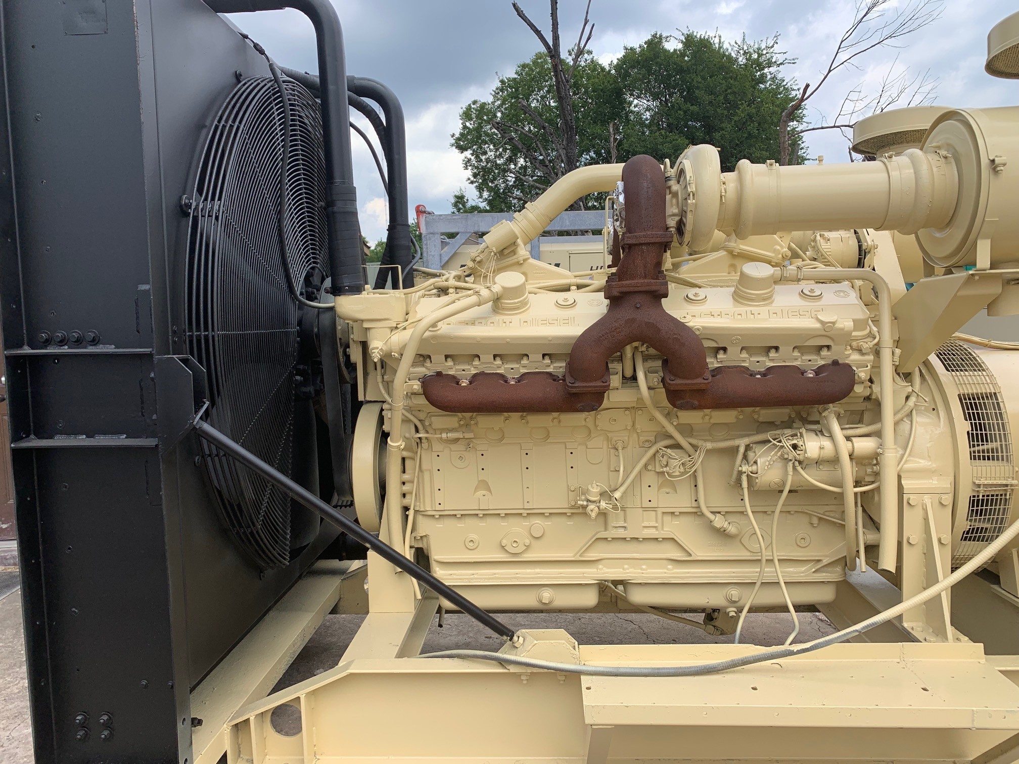 Used Detroit 16V92TTA Diesel Engine 16VF09247