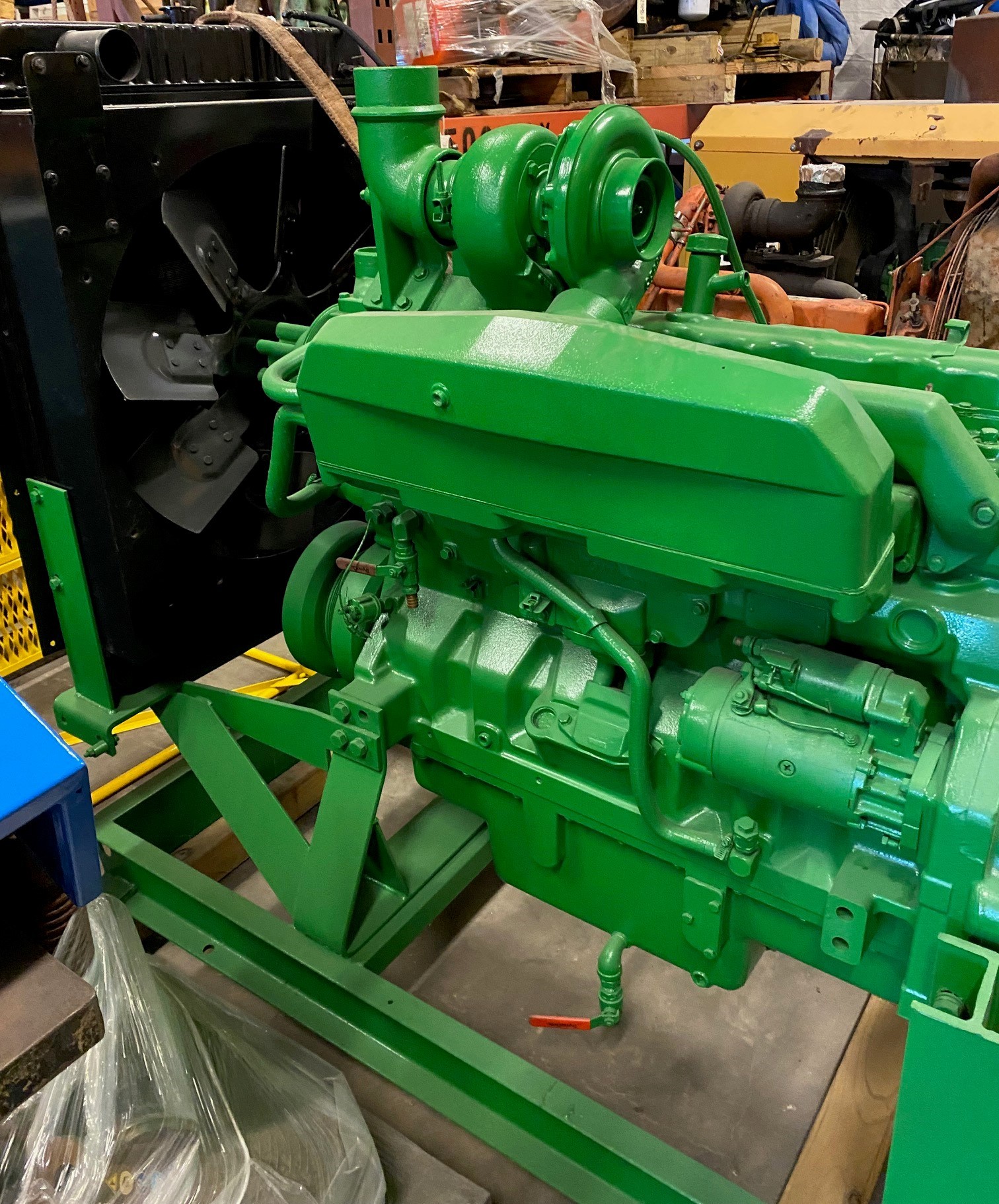 Used John Deere 6081AF001 Diesel Engine RG6081A106521