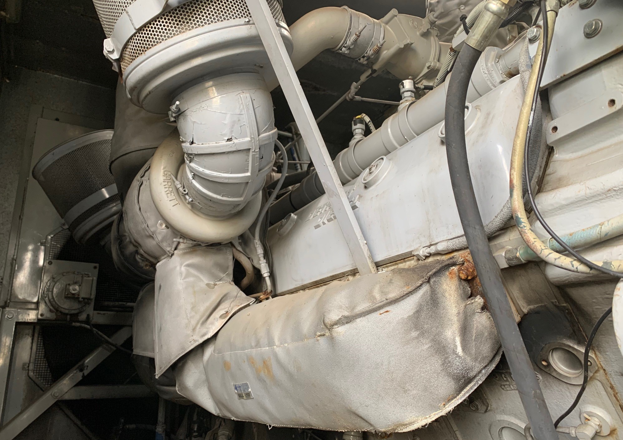 Low Hour Detroit 16V149TI Diesel Engine 16E0012822