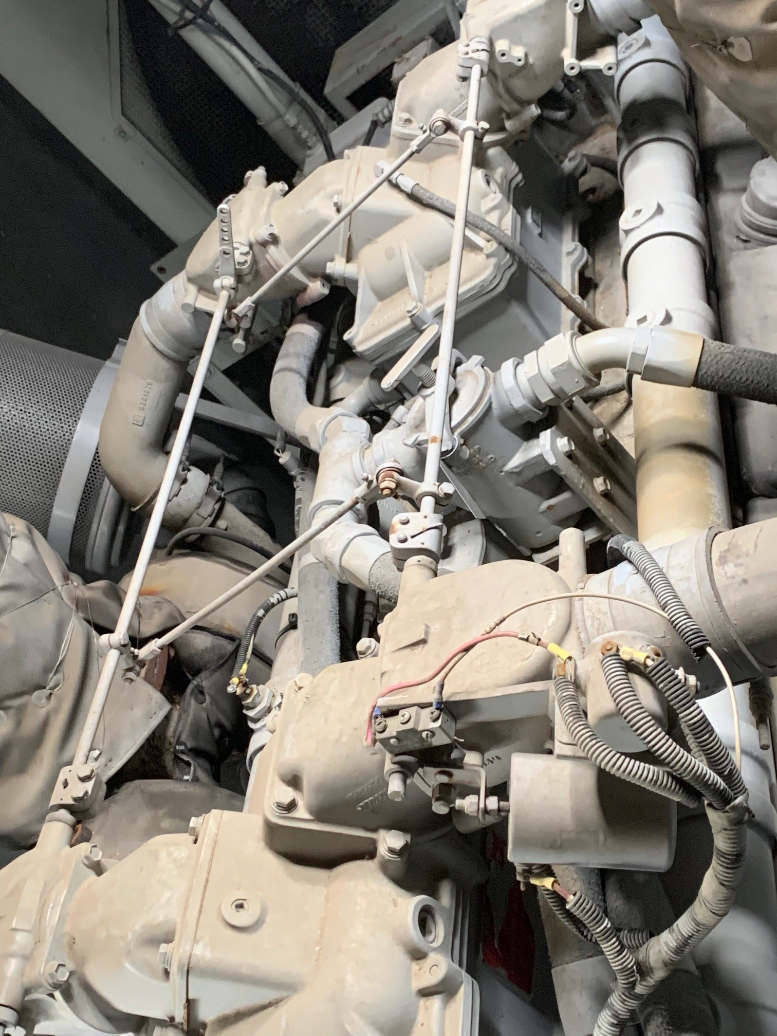 Low Hour Detroit 16V149TI Diesel Engine 16E0012822