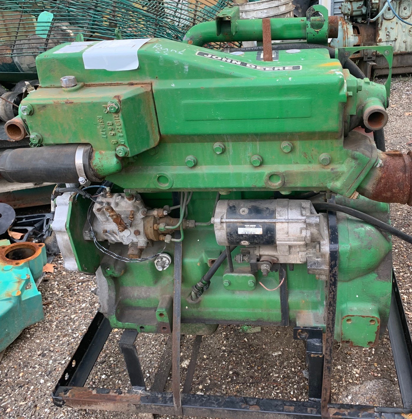 Used John Deere 4045DFM70 Diesel Engine PE4045D742116