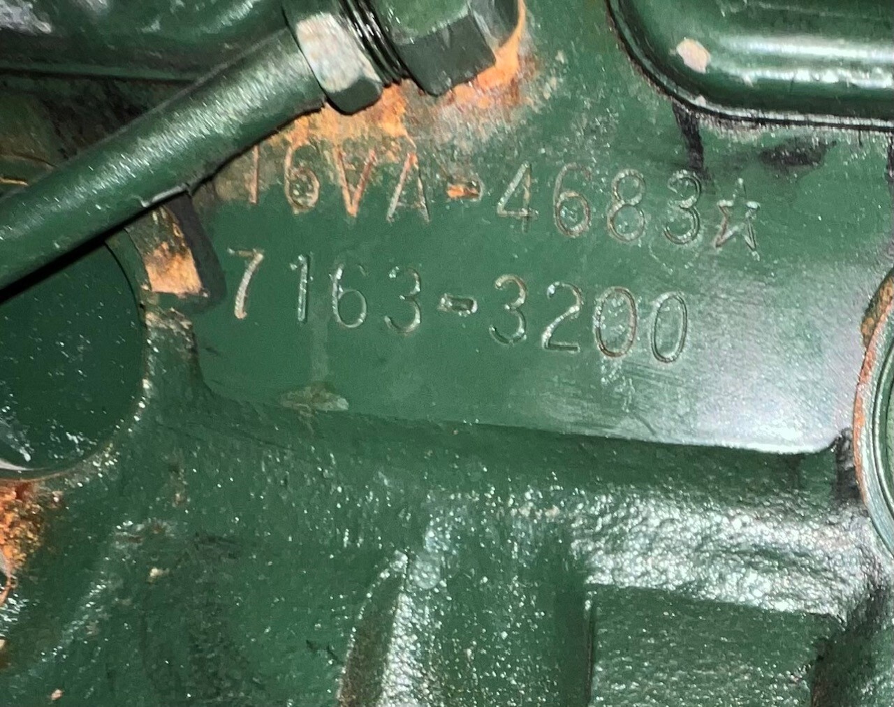 Low hour Detroit 16V71 Diesel Engine 16VA4683
