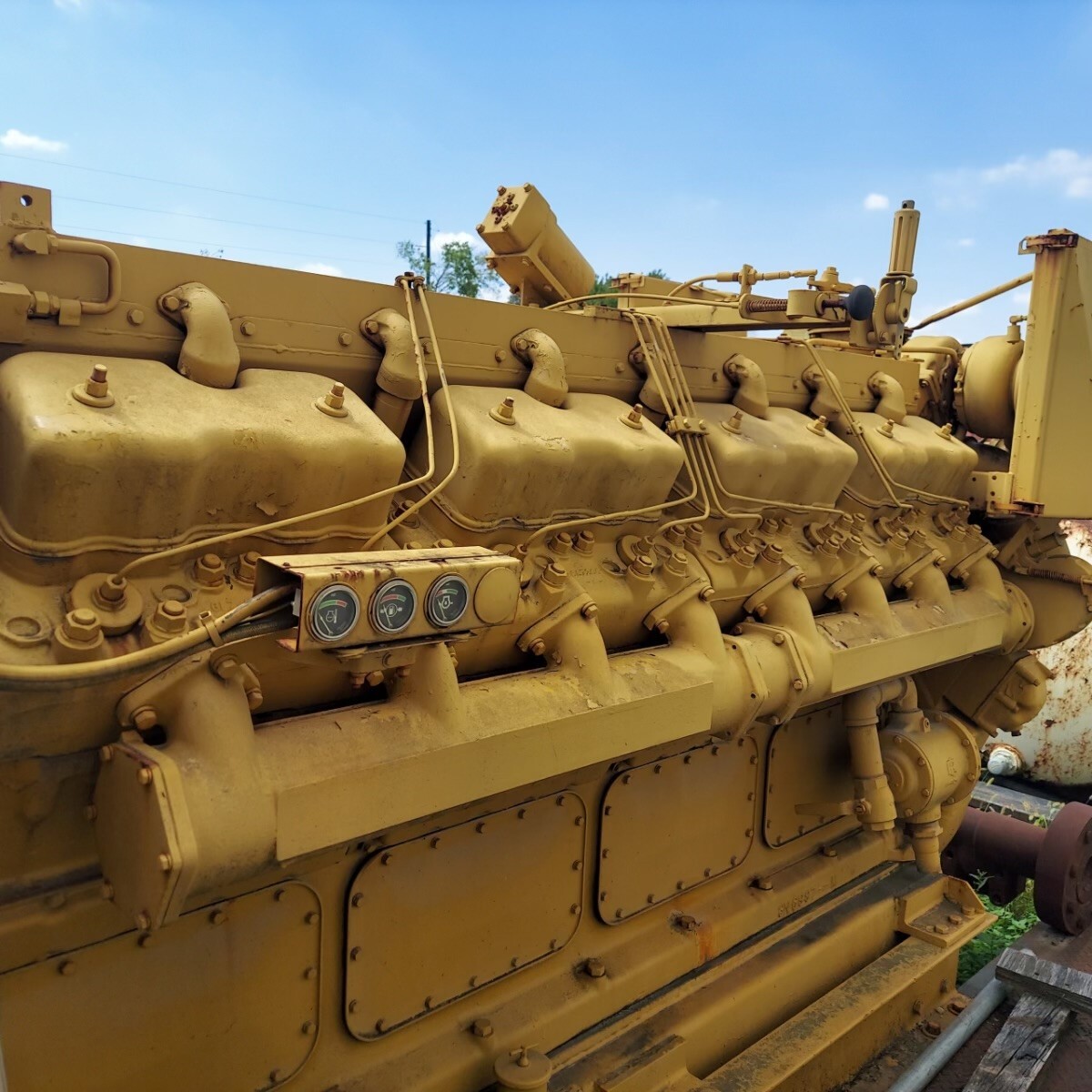 Rebuilt Caterpillar D399A Diesel Engine