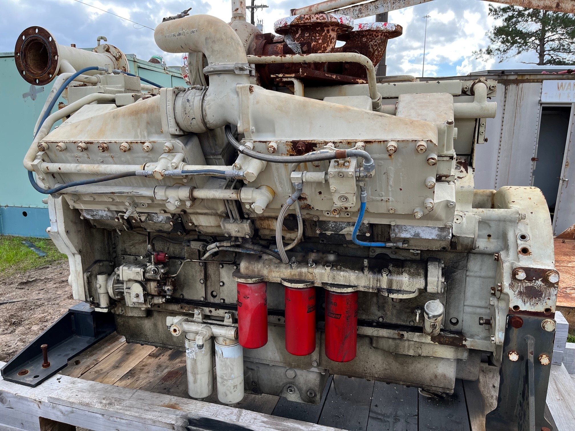 Used Cummins KTA38 Diesel Engine 25312513