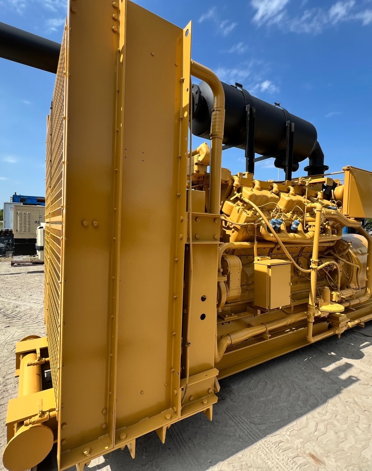 Low Hour Caterpillar G398 Gas Engine 73B1256