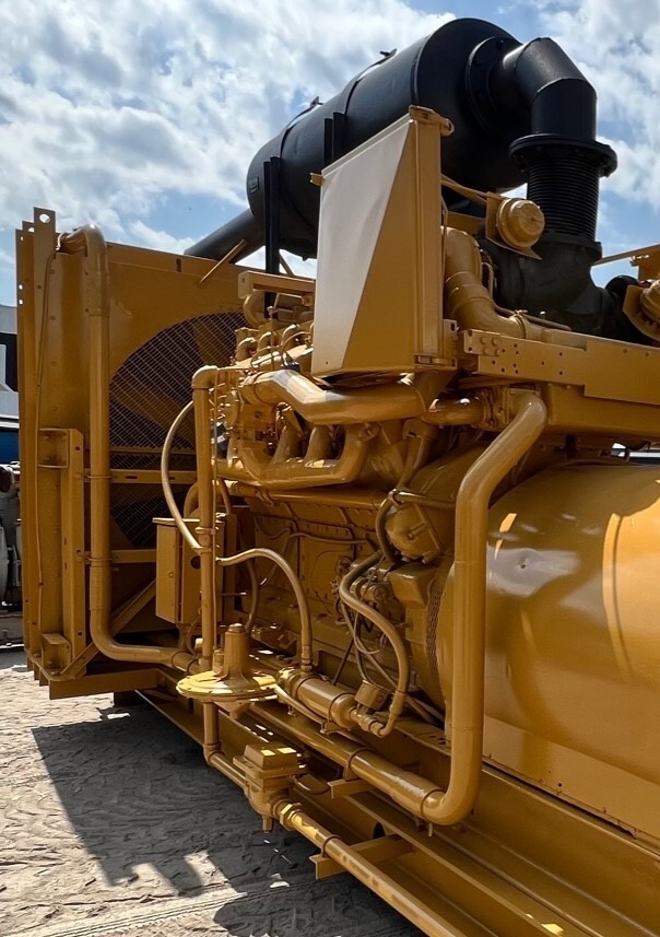 Low Hour Caterpillar G398 Gas Engine 73B1256