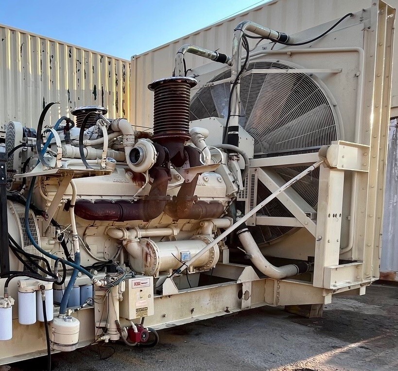 Low Hour Detroit 16V149TIB Diesel Engine 16E0011991