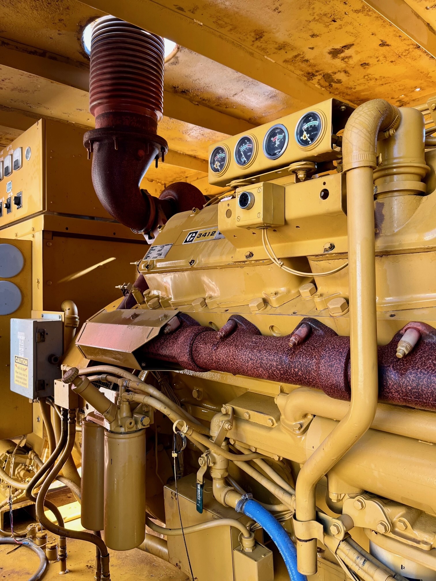 Used Caterpillar 3412 Diesel Engine 81Z03565