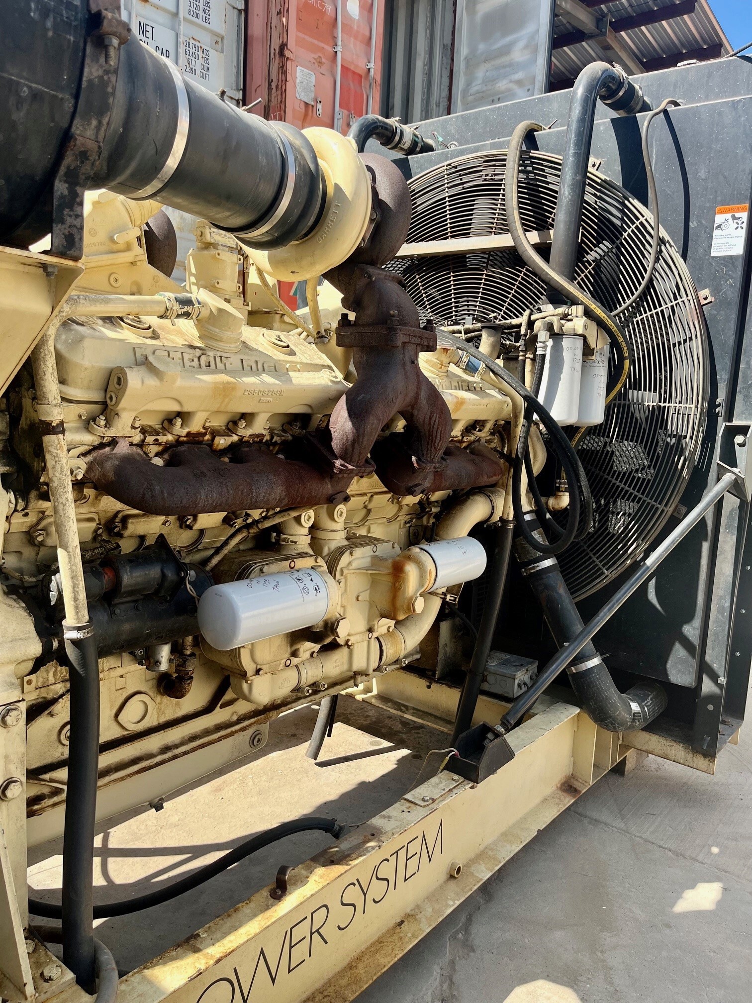 Used Detroit 16V92TA Diesel Engine 16VF13968