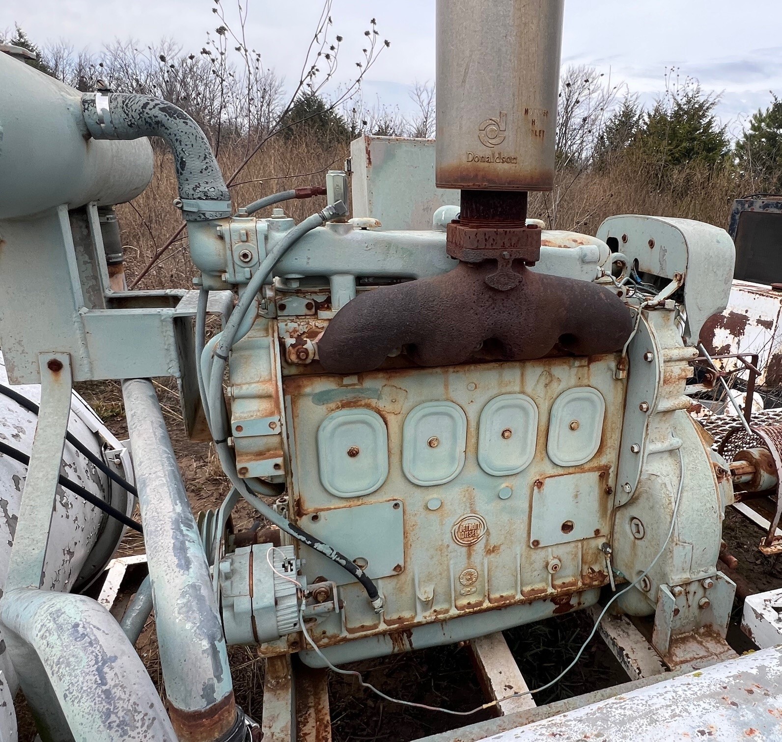 Used Detroit 471N Diesel Engine 4A142413