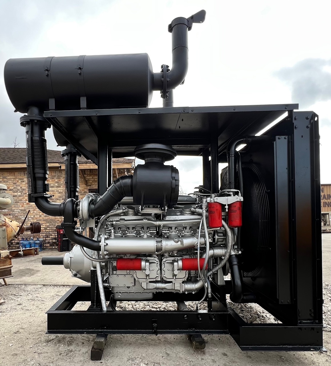Used Detroit 12V92TT Diesel Engine 12FF1184