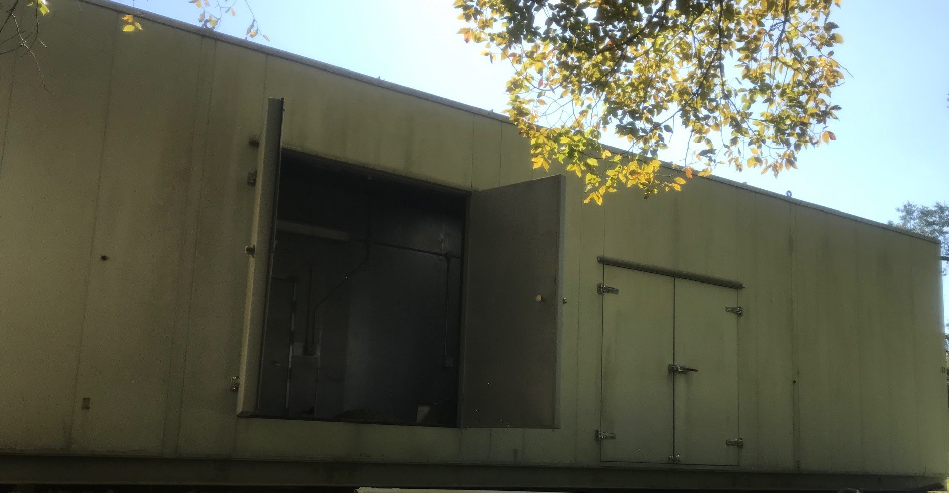 Used Sound Attenuated Generator Housing Drop Over 2000kW plus Generator ...
