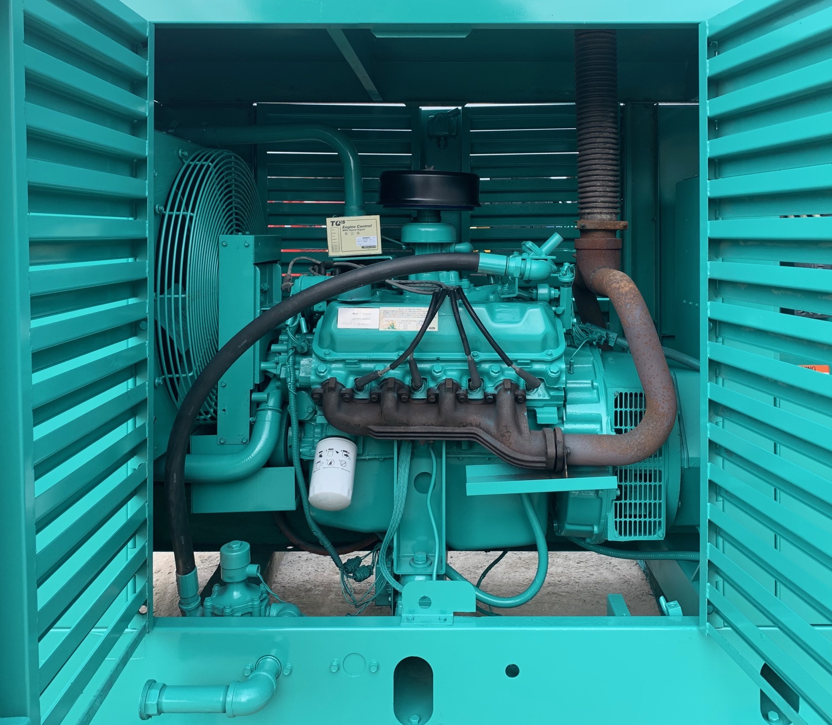 Used Cummins Onan 60ENA Gas Generator 60 F970640341