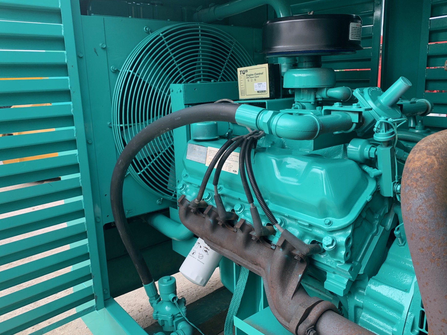 Used Cummins Onan 60ENA Gas Generator 60 F970640341