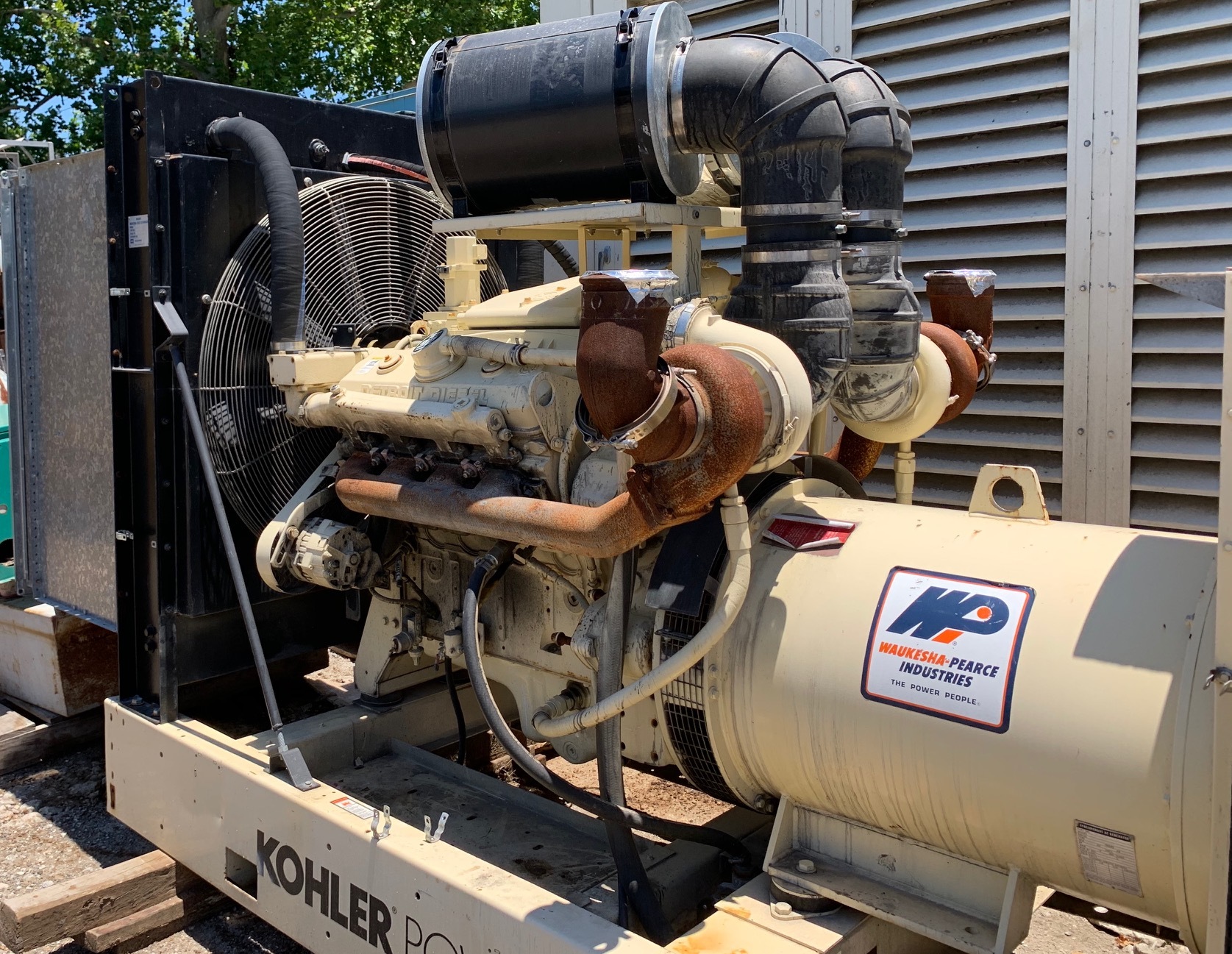 Used Kohler 400kW Diesel Generator 400 08VF170653