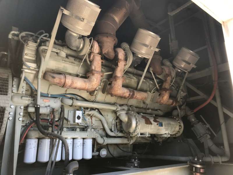 Used Stewart & Stevenson 20V149T Diesel Generator 2000 20E200143