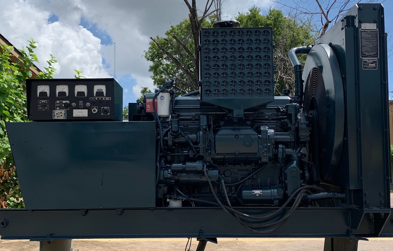 Used Stewart and Stevenson 120kW Diesel Generator 120 122825