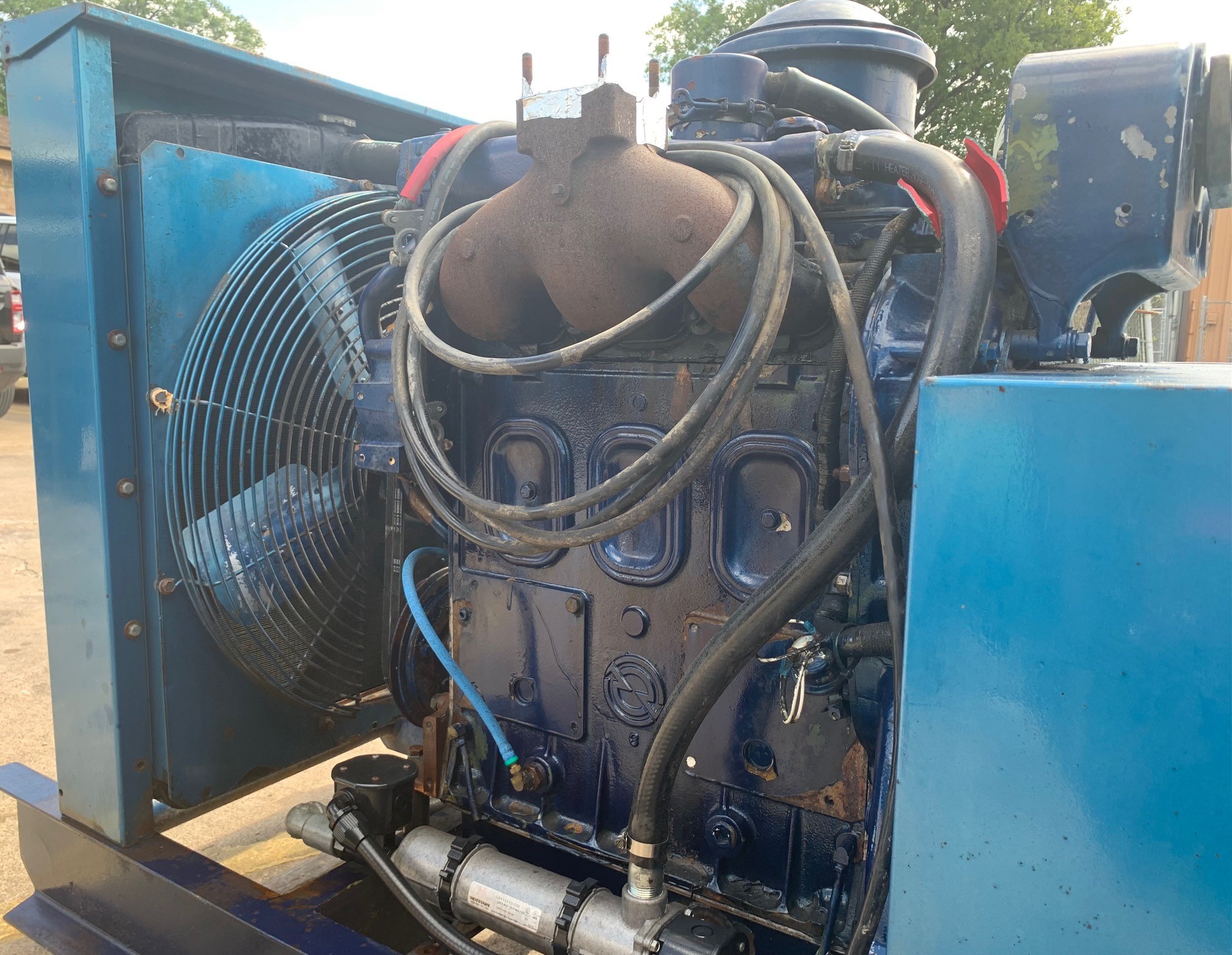 Used Stewart & Stevenson 60kW diesel Diesel Generator 60 3A86046