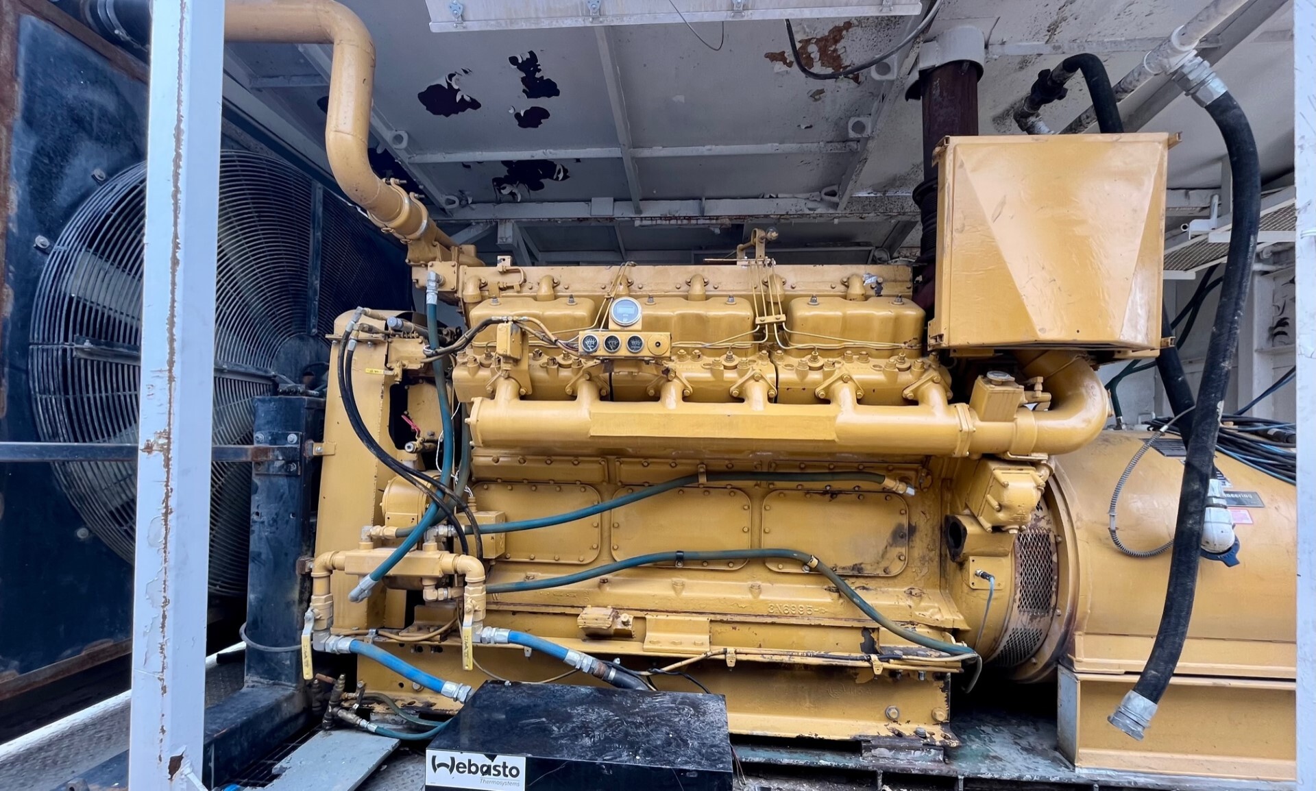 Used Caterpillar D398 Diesel Generator 800 66B8550