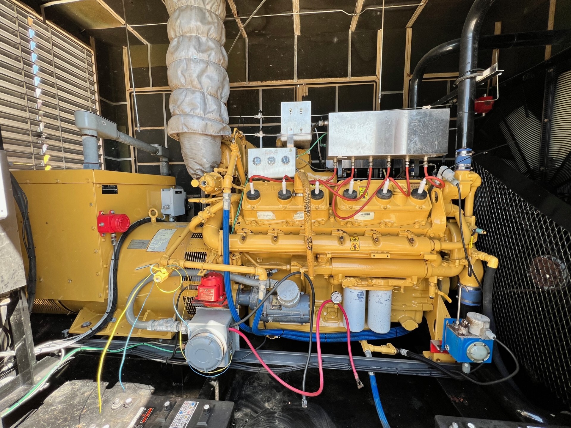 Used Caterpillar G3412 Gas Generator 350 CTP02848