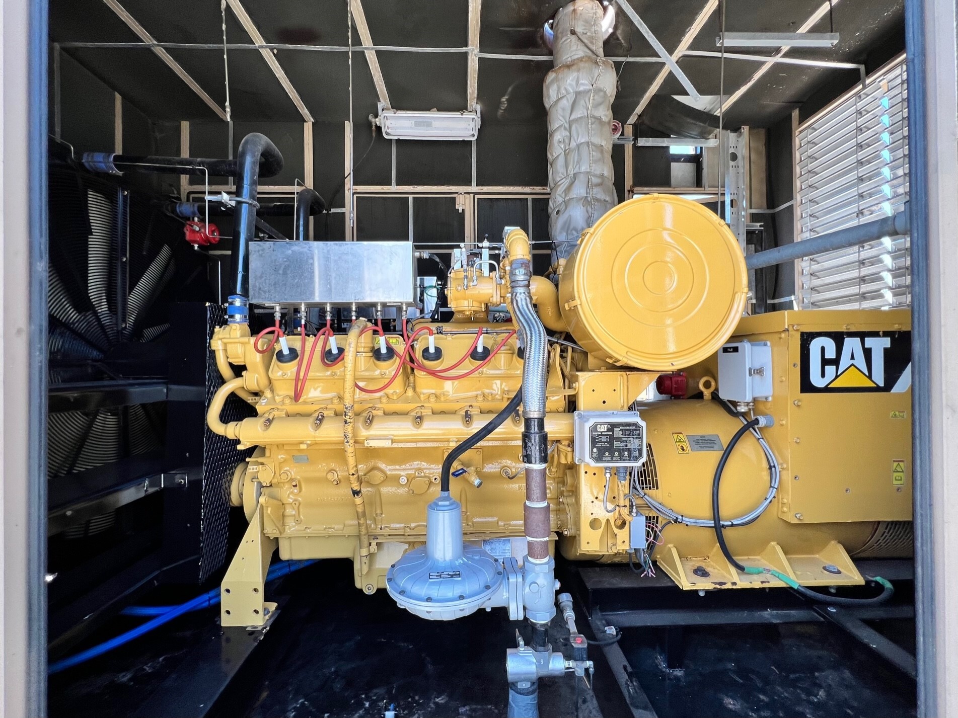 Used Caterpillar G3412 Gas Generator 350 CTP02848