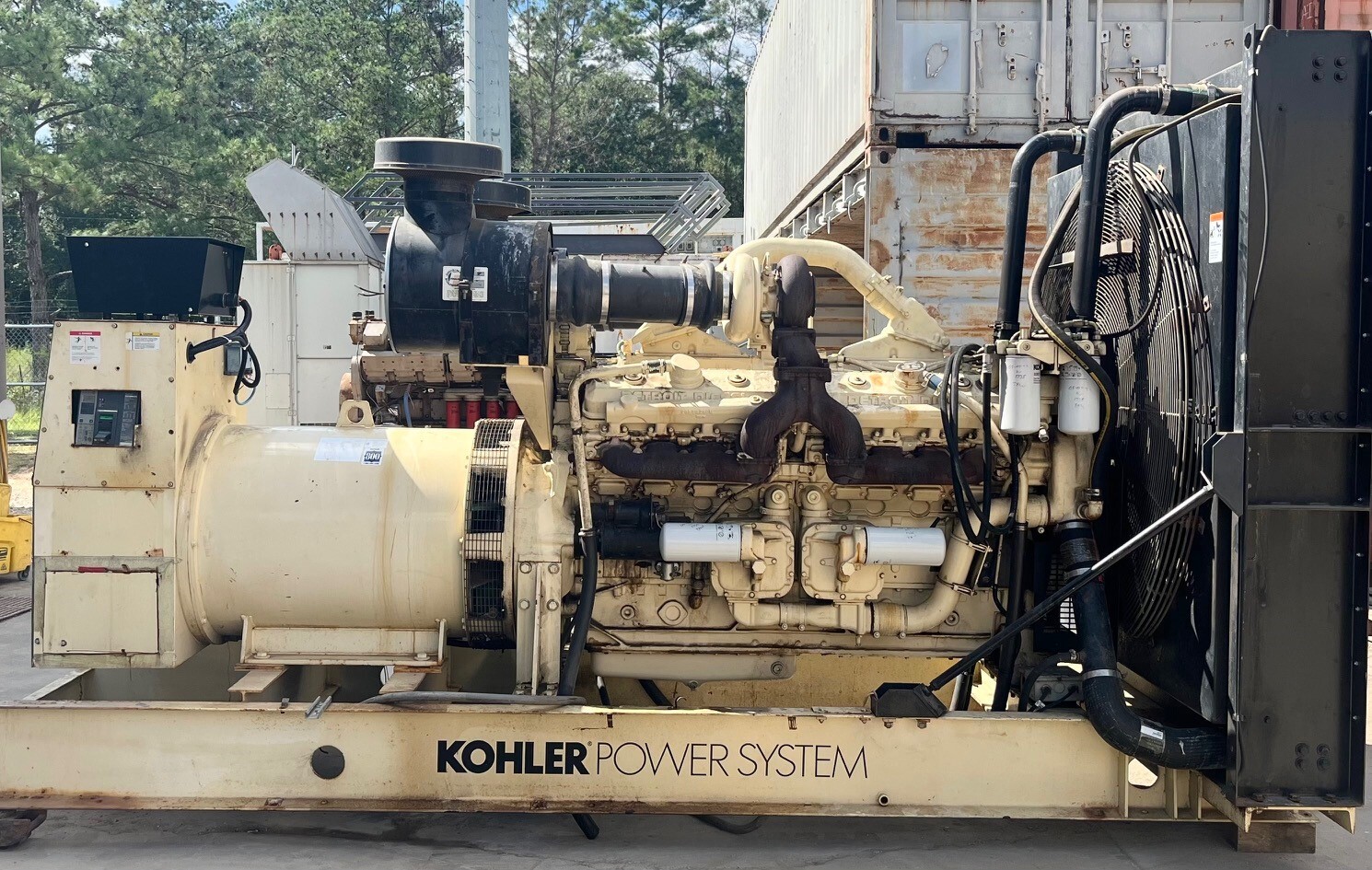 Used Kohler 750kW Diesel Generator 750 16VF13968