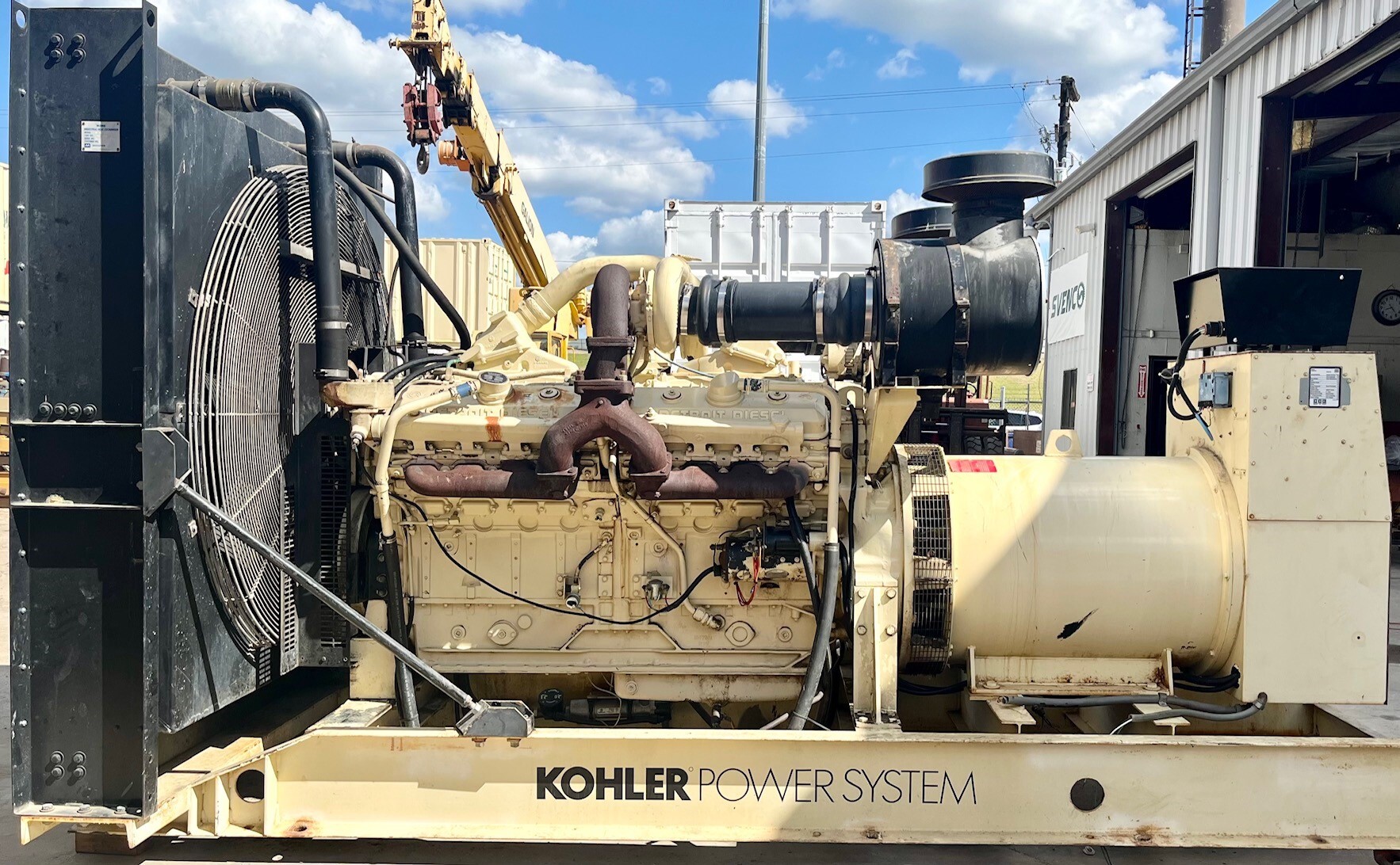 Used Kohler 750kW Diesel Generator 750 16VF13968