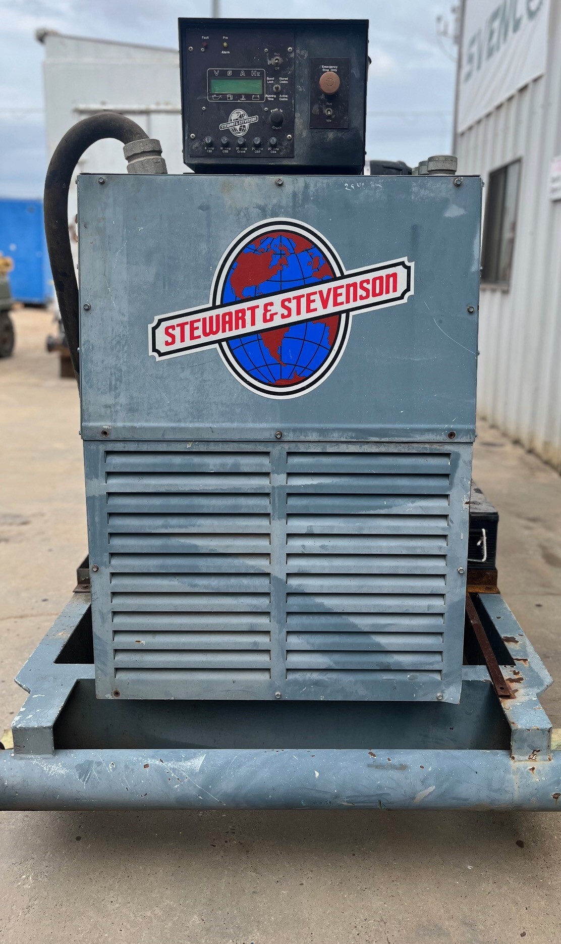 Used Stewart & Stevenson S60 14L Diesel Generator 380 06R1017369