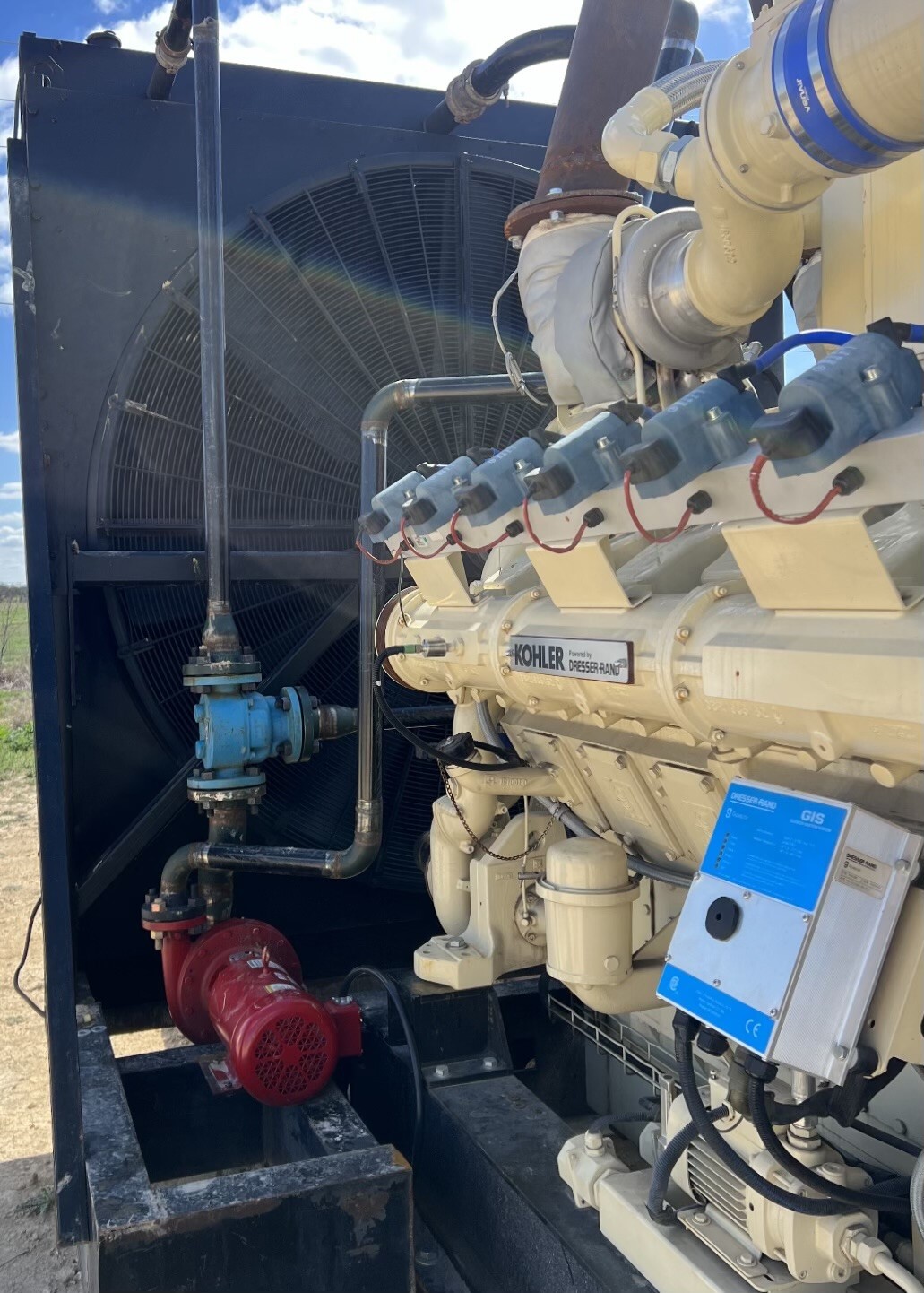 New Surplus Kohler 750kW Gas Generator 750