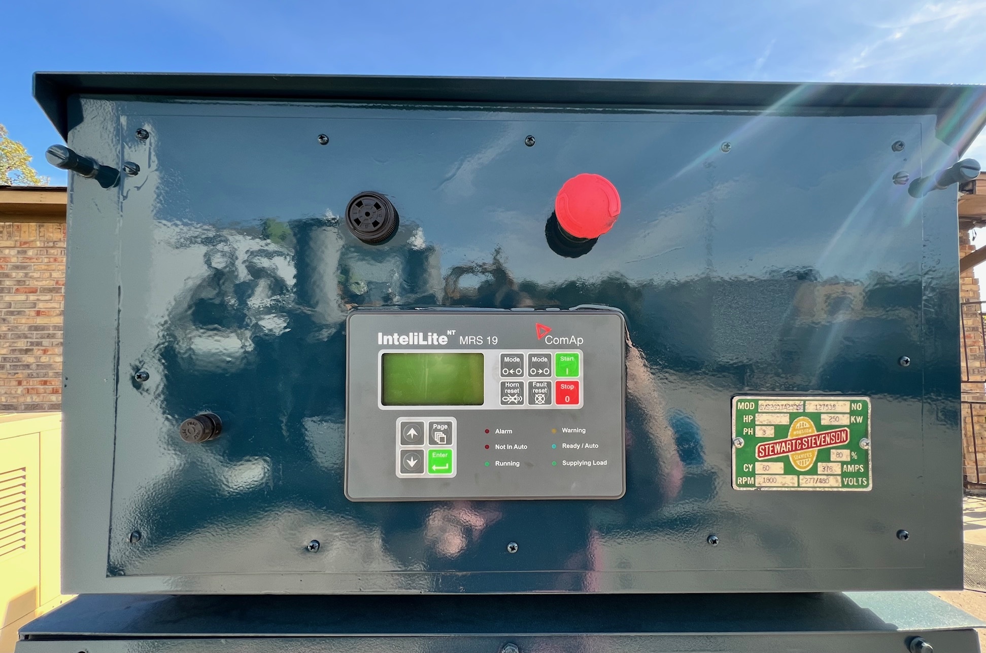 Used Stewart and stevenson 250kW Diesel Generator 250 6VF116979