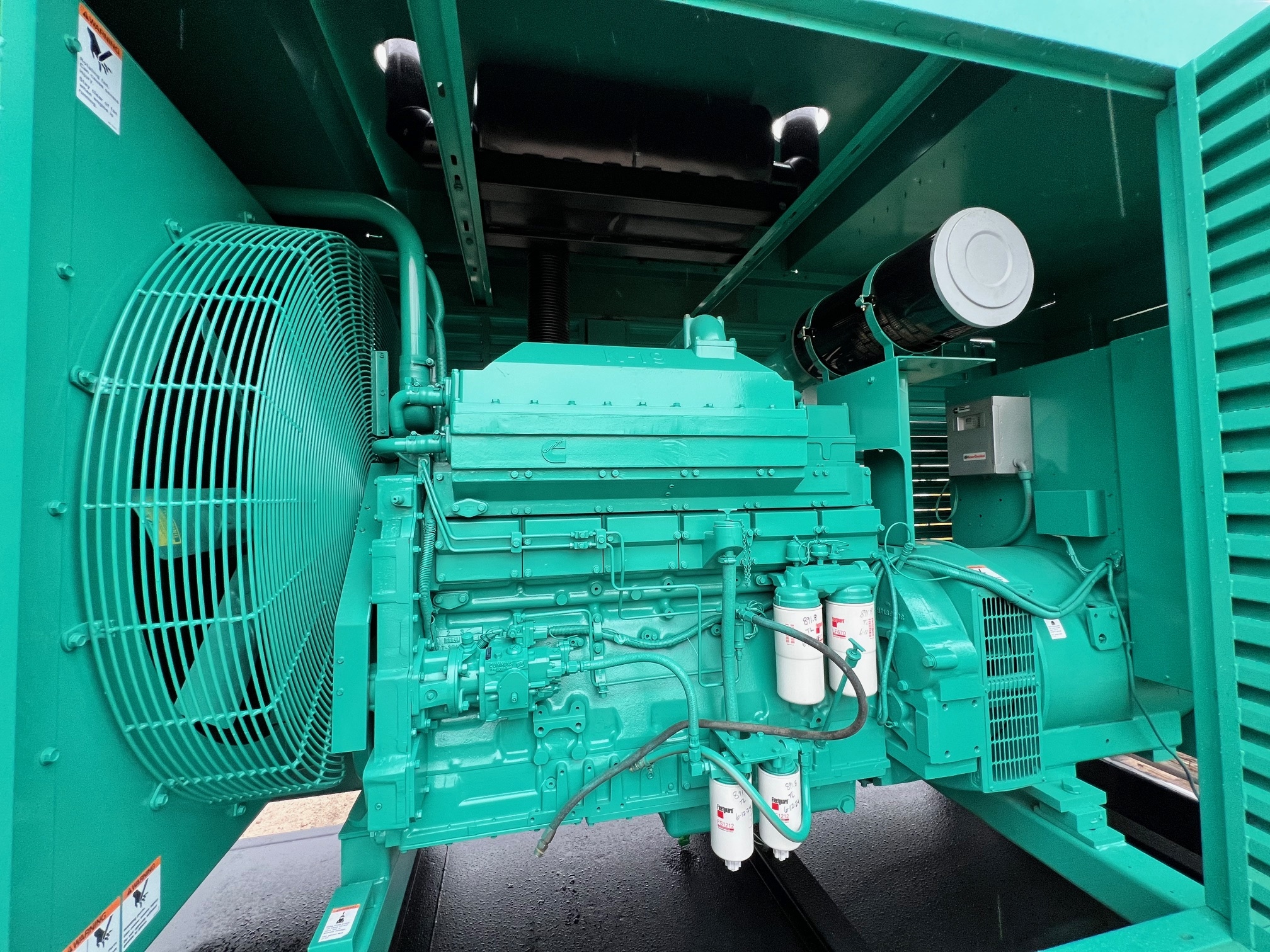 Used Cummins 400DFEB Diesel Generator 400 E940542184