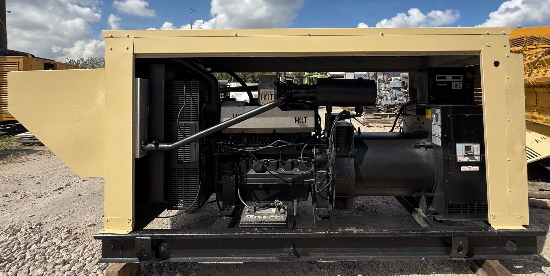 Used Generac SD200 Diesel Generator 200 2102069